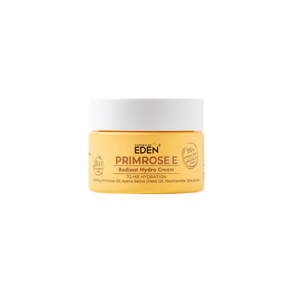 Garden of EDEN Primrose E Radiant Hydra Cream (50g) - Threebs Malaysia | Health & Beauty Products