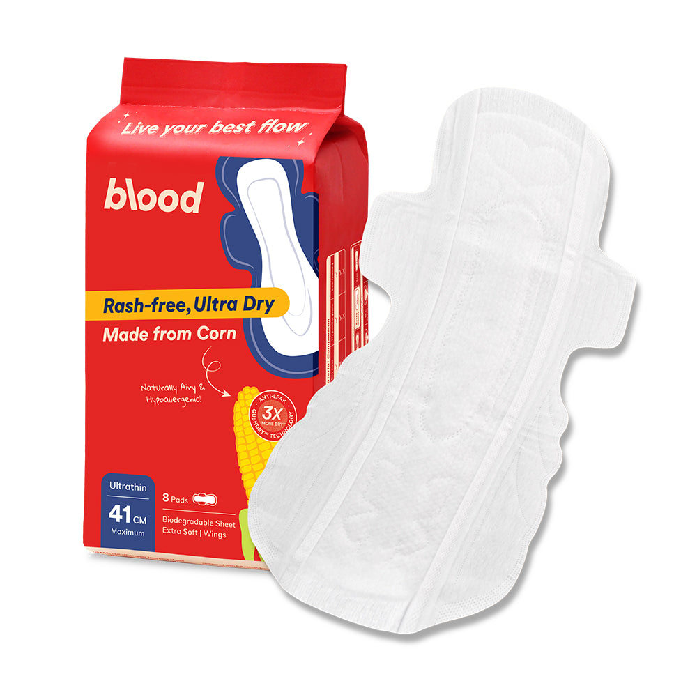 Blood 41cm Corn Pad (8pcs) - Threebs Malaysia | Health & Beauty Products