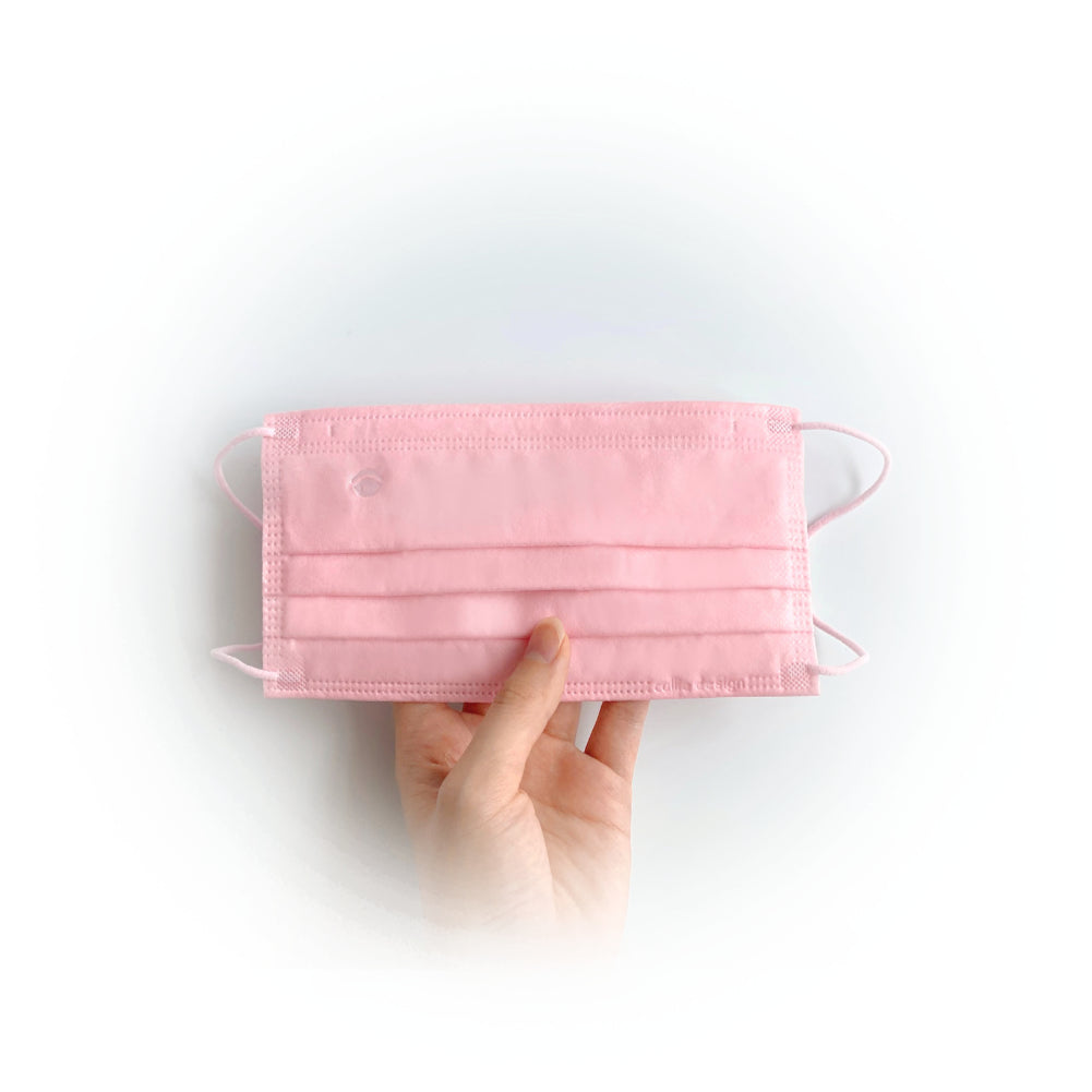 Callie Mask 4 Ply Surgical Face Mask Pink Beret (50pcs) - Threebs ...